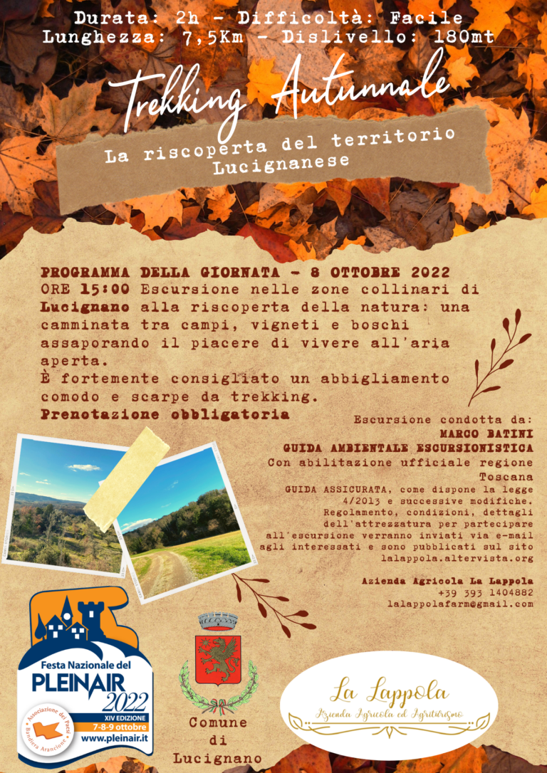 Trekking Autunnale - La Lappola